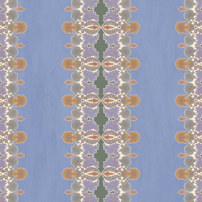 Emania Stripe Wallpaper – Morris Wallpaper